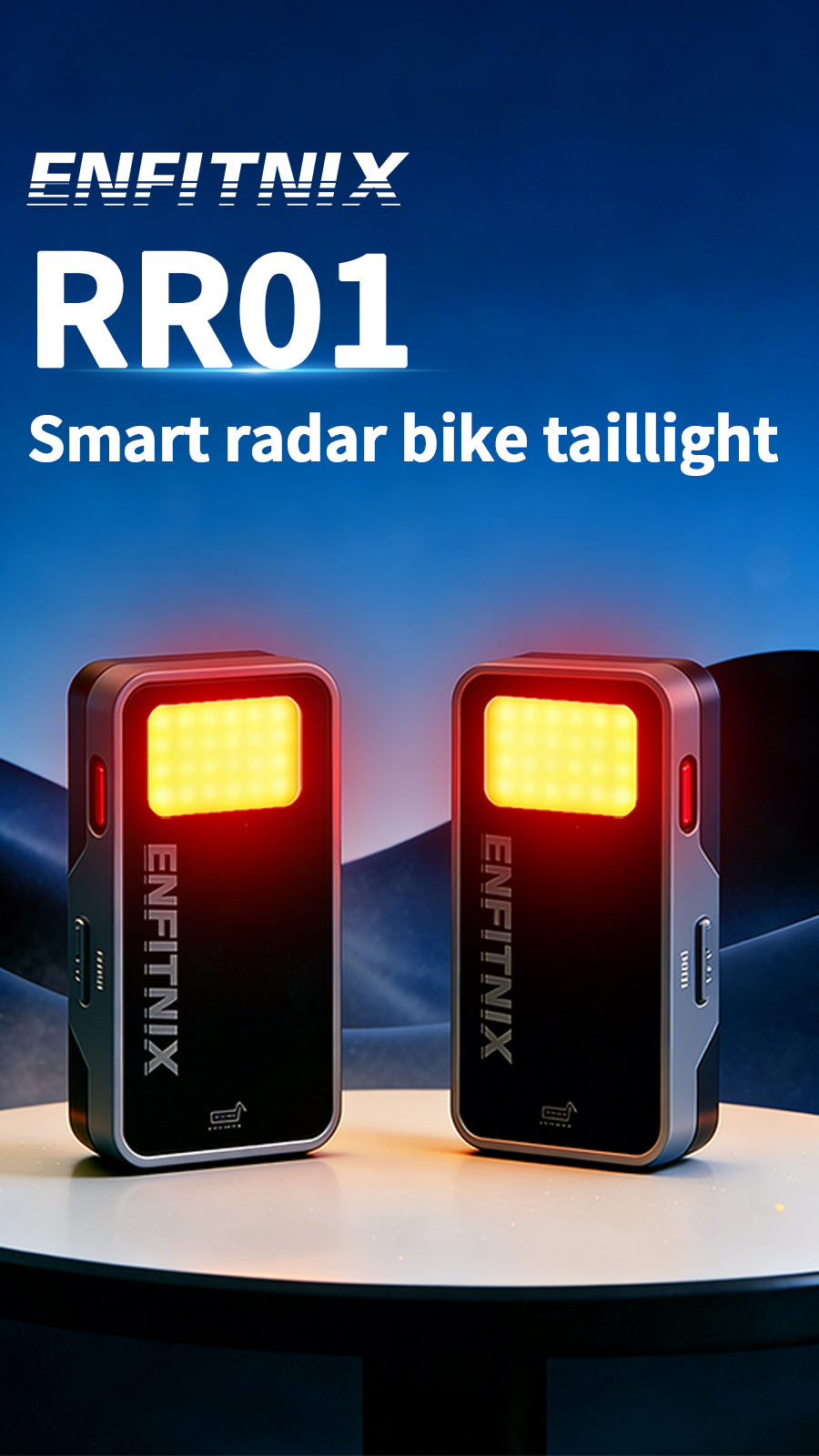 RR01 Slim Radar Achterlicht – Geavanceerde veiligheid voor elke rit ...