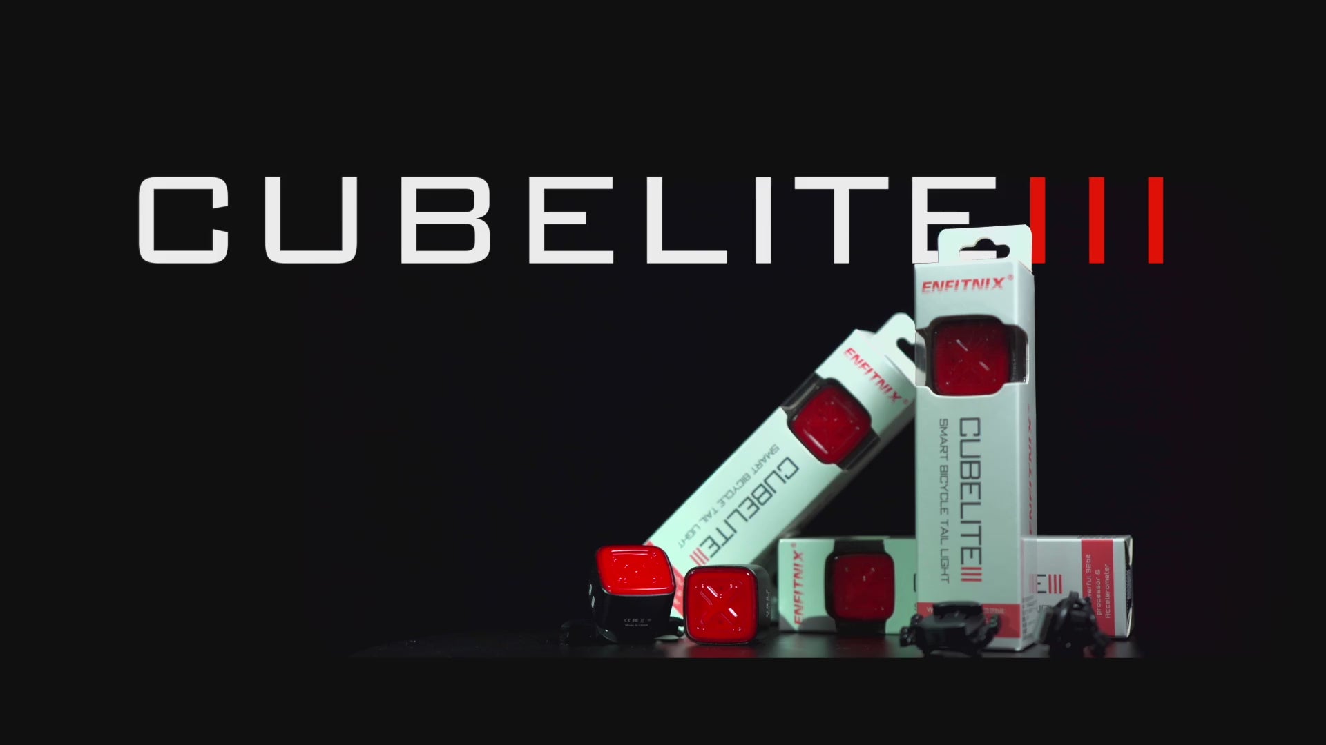 CubeLite III Smart Tail Light – Enfitnix Technology, Inc.